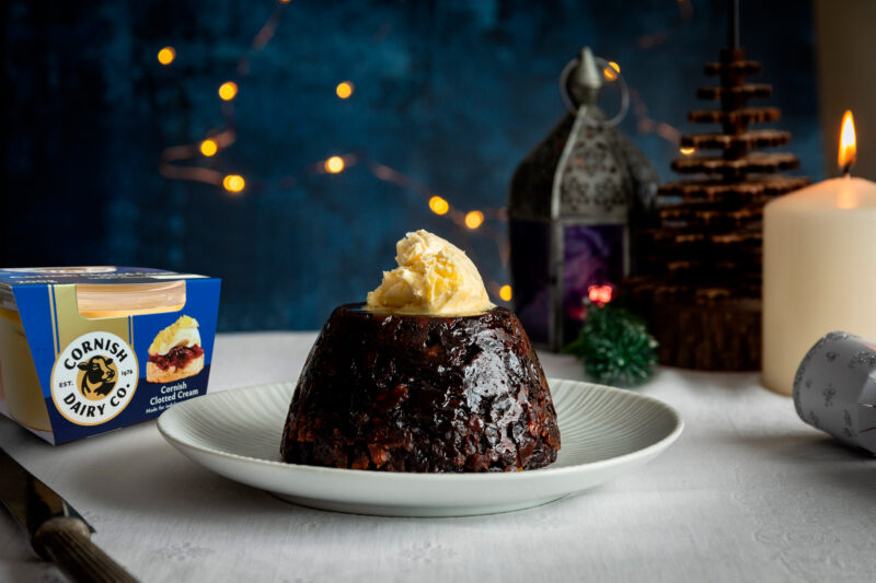 Christmas Pudding with Clotted Cream – Cornish Dairy Co